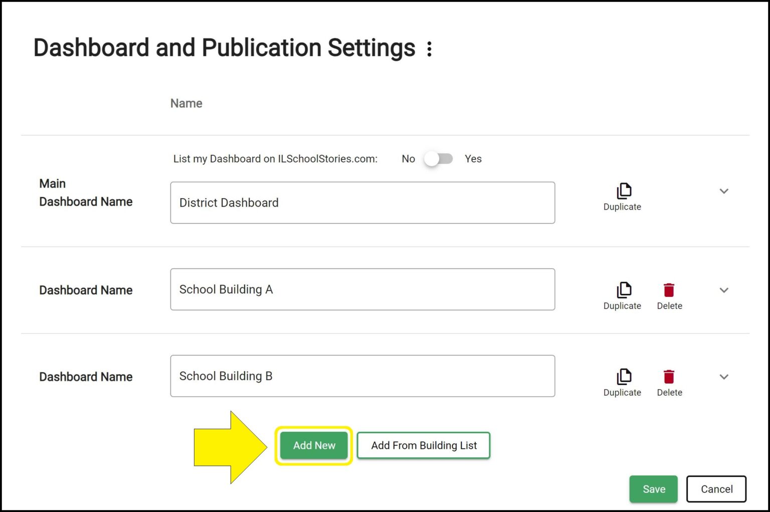 How to add and delete dashboards - ECRA Group Inc.