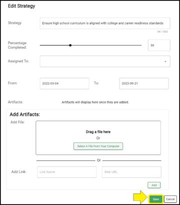 How to assign a person, role, or group to a Strategy - ECRA Group Inc.