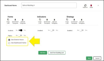 How to enable and disable the Home, Indicators, and Strategy pages for ...