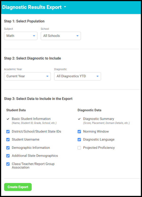 iReady - Data Export Guide - ECRA Group Inc.